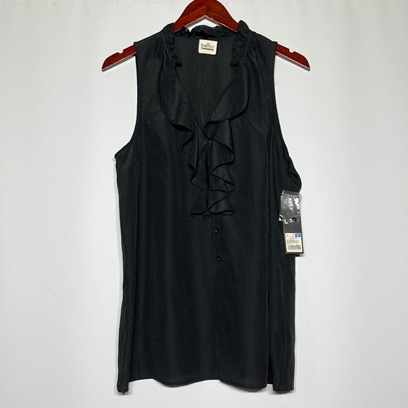Buffalo David Bitton | Tops | Nwt Black Buffalo Sleeveless Blouse With ...